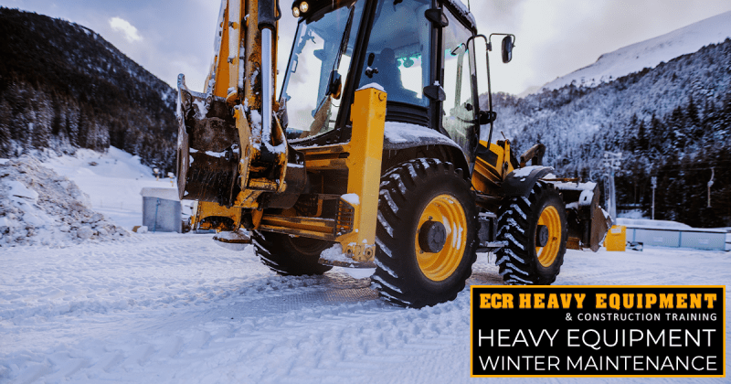 Heavy Equipment Winter Maintenance - ECR Heavy Equipment & Construction ...